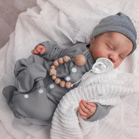Amazon.com: WOOROY Realistic Reborn Baby Dolls - 18 Inch Full Vinyl ...