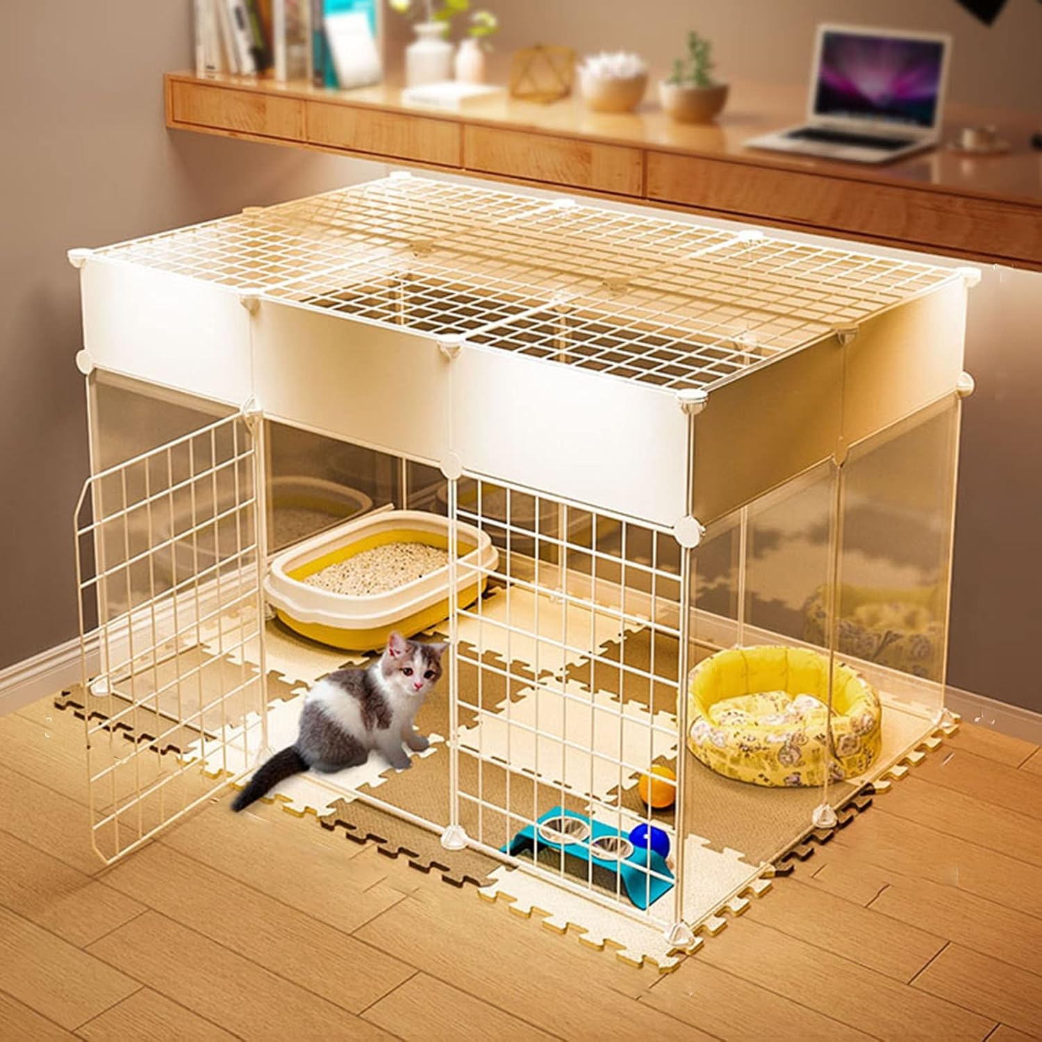Rabbit Cage Dog Cage Guinea Pig Cage Pet Cage Small Animal Playpen Pet ...