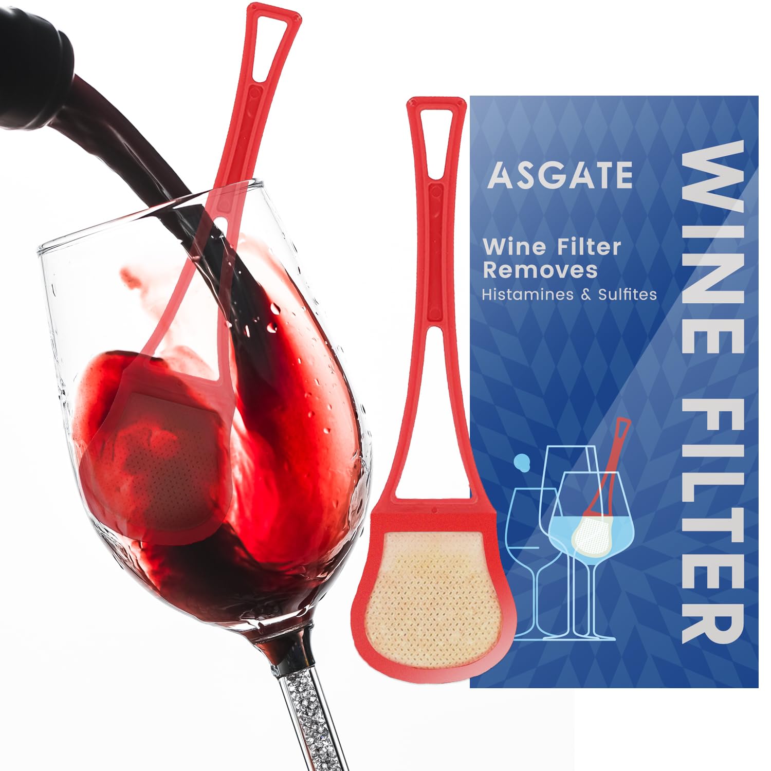 Amazon.com: ASGATE-The Wand Wine Purifier, Wine Wands that Remove ...
