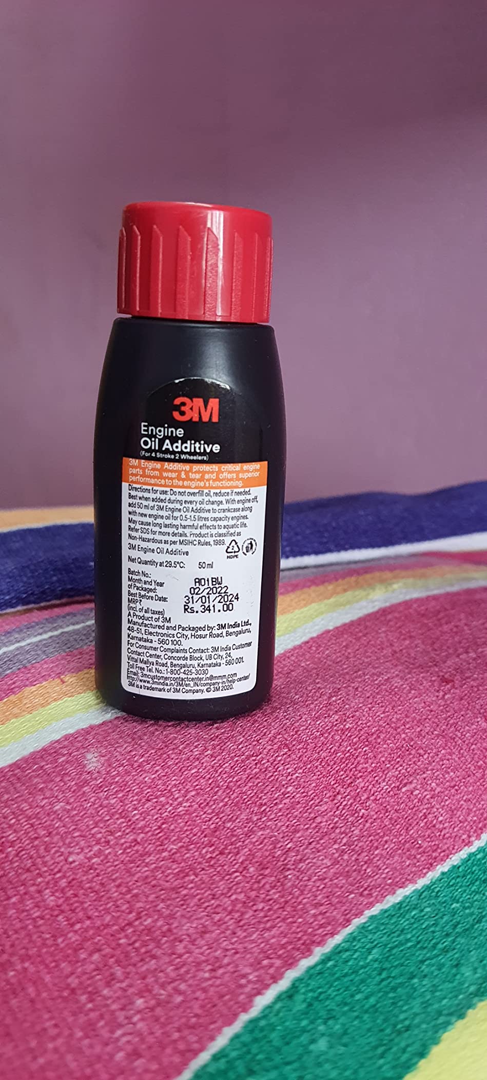3M Engine Oil Additive (50 ml) | Effective Engine Lubrication and Power ...