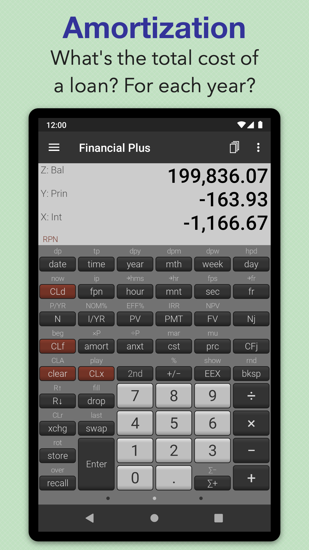NeoCal Financial Calculator - App on Amazon Appstore