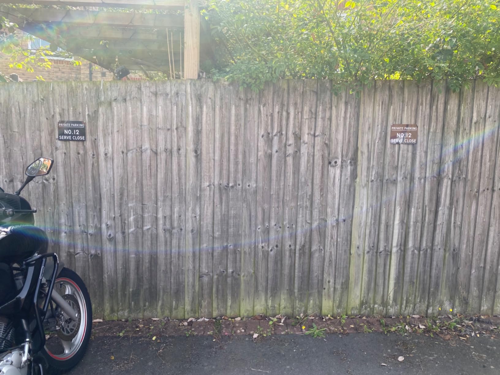 Personalised Metal Private Parking Sign. Perfect for Driveways, Garages ...