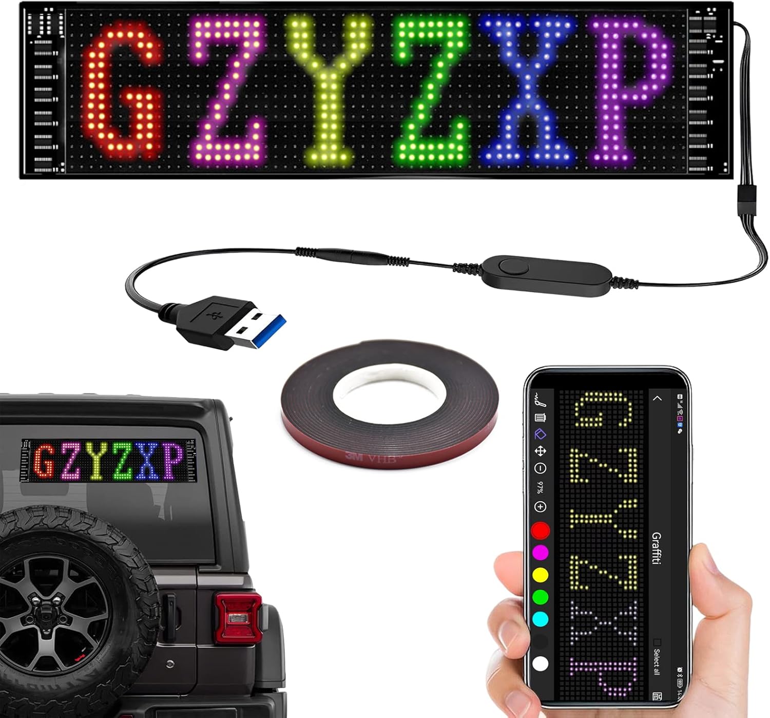 Flexible Panneau Affichage LED, Panneau Publicitaire Lumineux ...