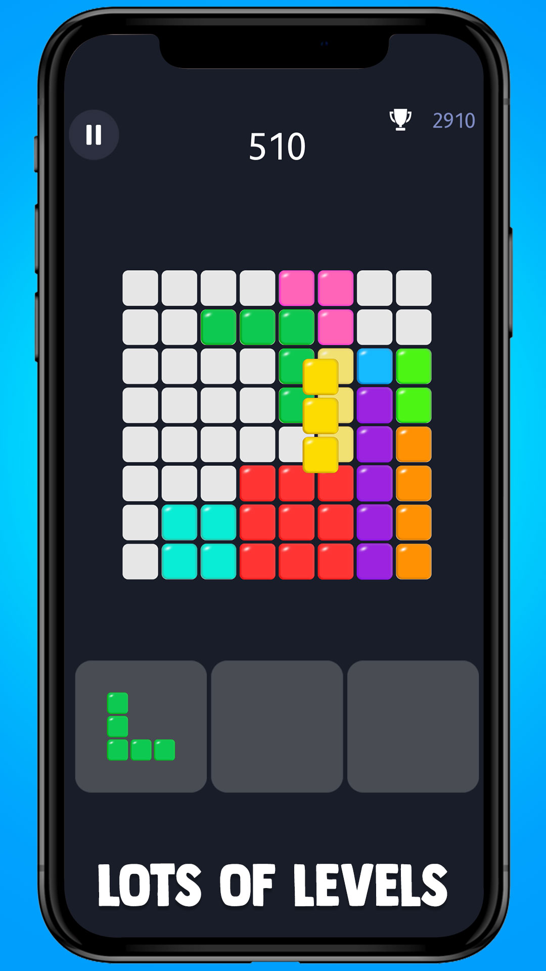 Block Puzzle! Color Blaster Exciting Puzzles Shapes Blocks - App on ...