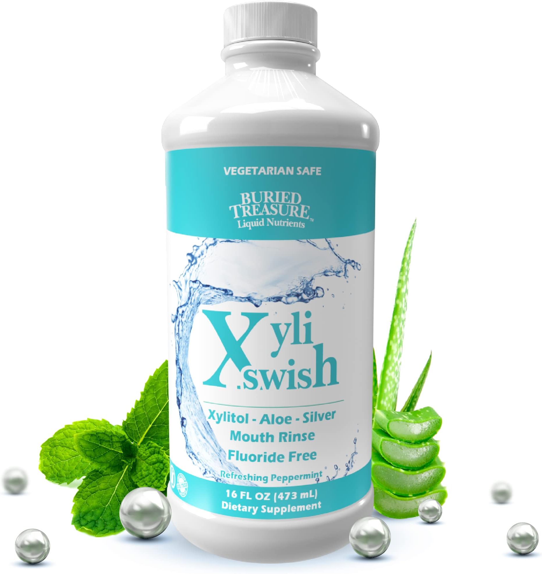 Amazon.com: Spry Xylitol Oral Rinse, Herbal Mint - 16 fl oz (Pack of 1 ...