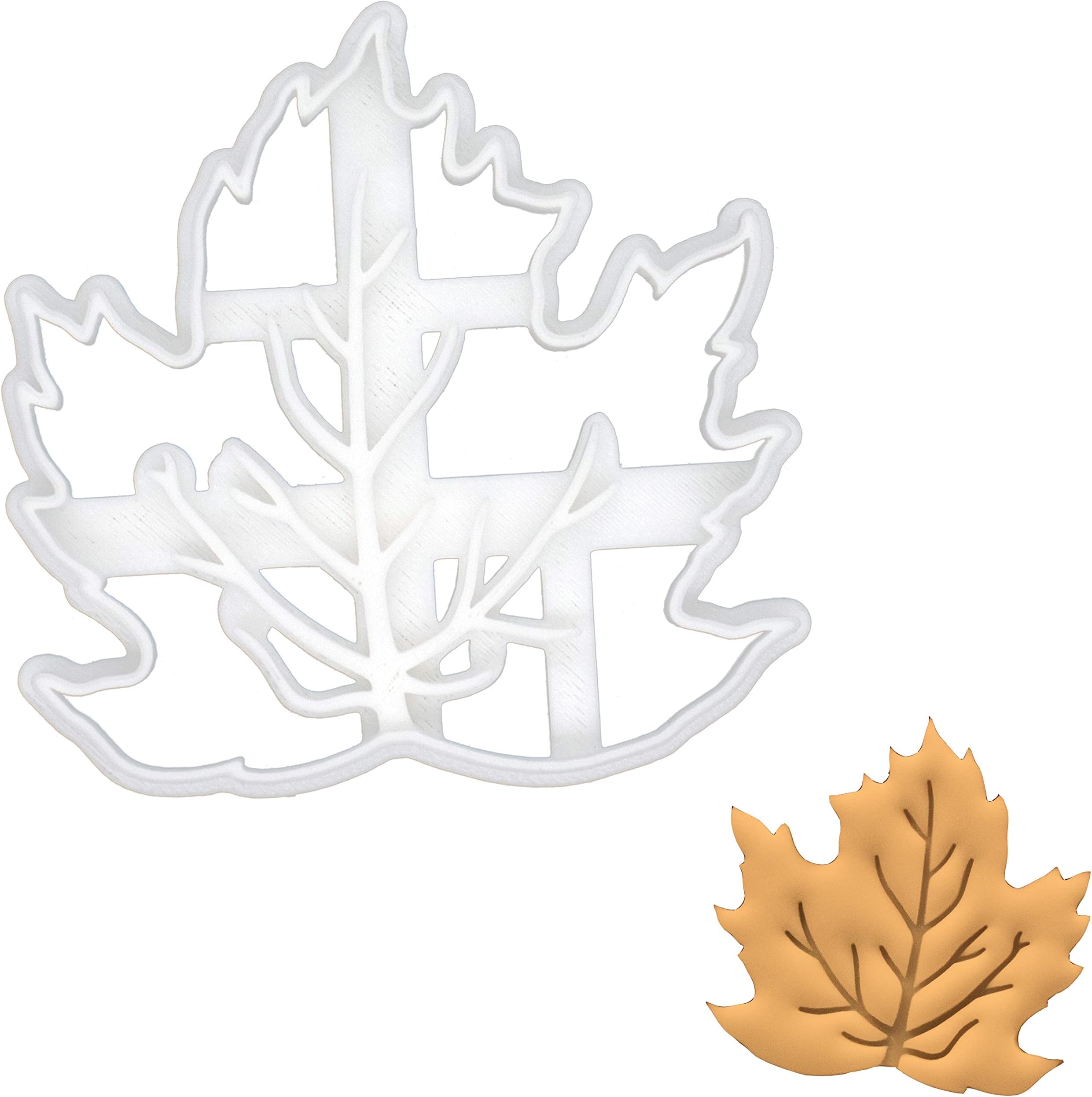 Amazon.com: 4.3 inch Maple Leaf Cookie Cutter - 1 Piece - Stainless ...