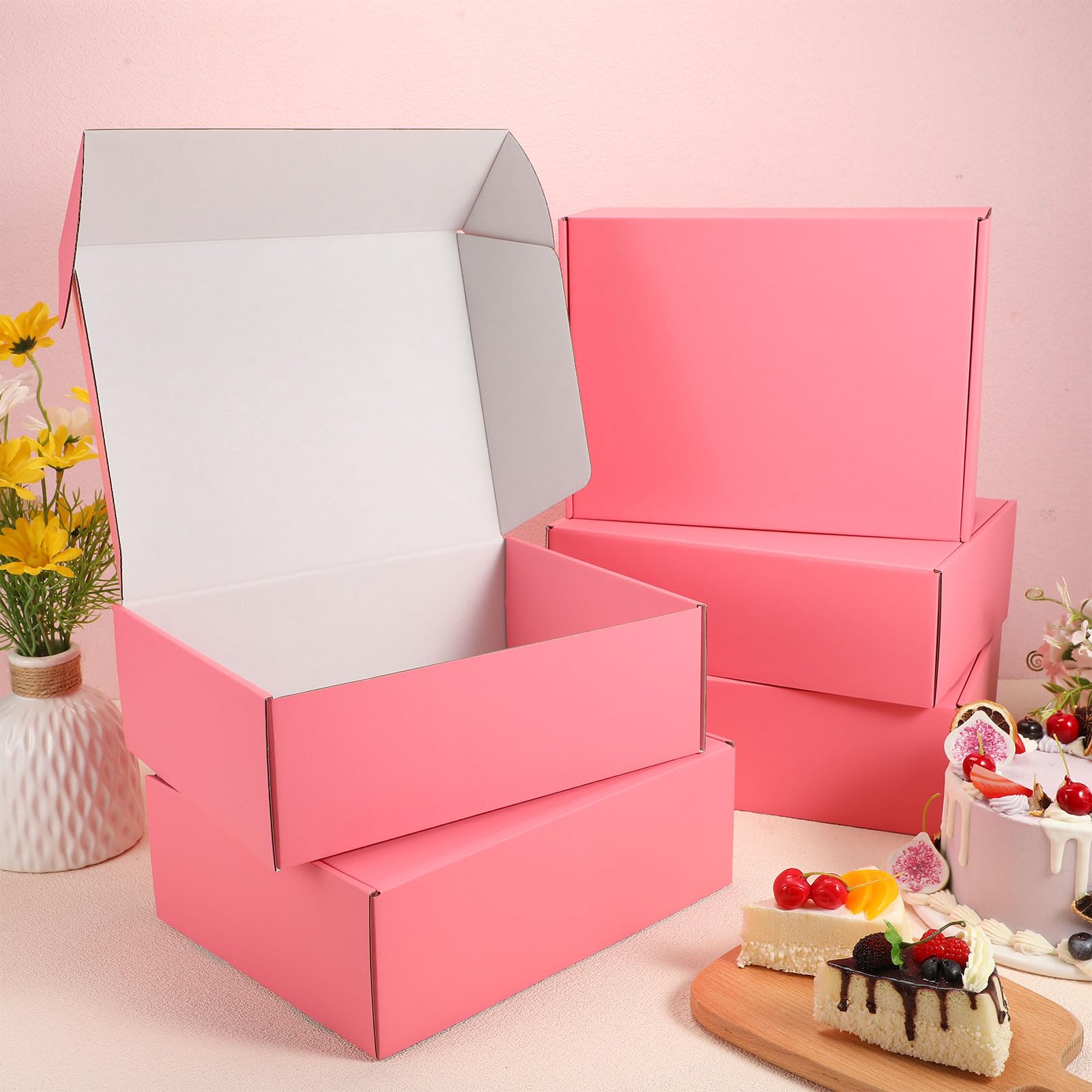 Ireer 40 Pcs Shipping Boxes 12 x 9 x 4 Inch Mailing Boxes Corrugated ...