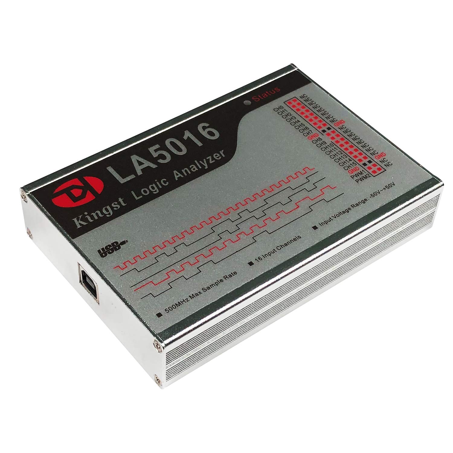 Snapklik.com : Innomaker LA5016 USB Logic Analyzer 16Channels 500M Max Sample Rate 10GB Samples ...