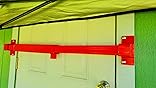 Equipment Lock Jobsite Office Security Door Bar - Powder Coated Steel ...