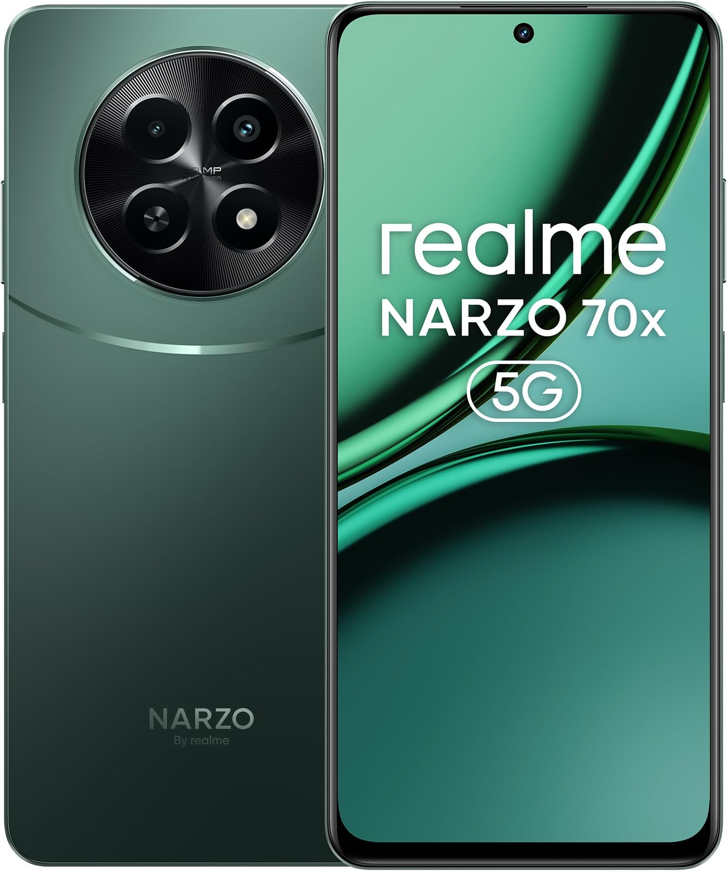 realme NARZO 70x 5G (Ice Blue,4GB RAM, 128GB Storage| 120Hz Ultra ...