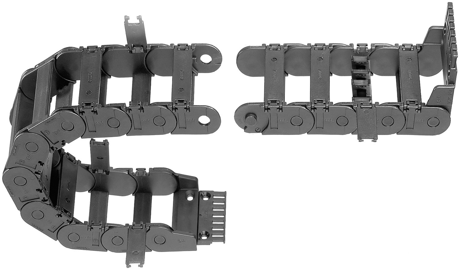 Igus 250-05-100-0 Energy Chain Cable Carrier, Polymer, Hinge-Open ...