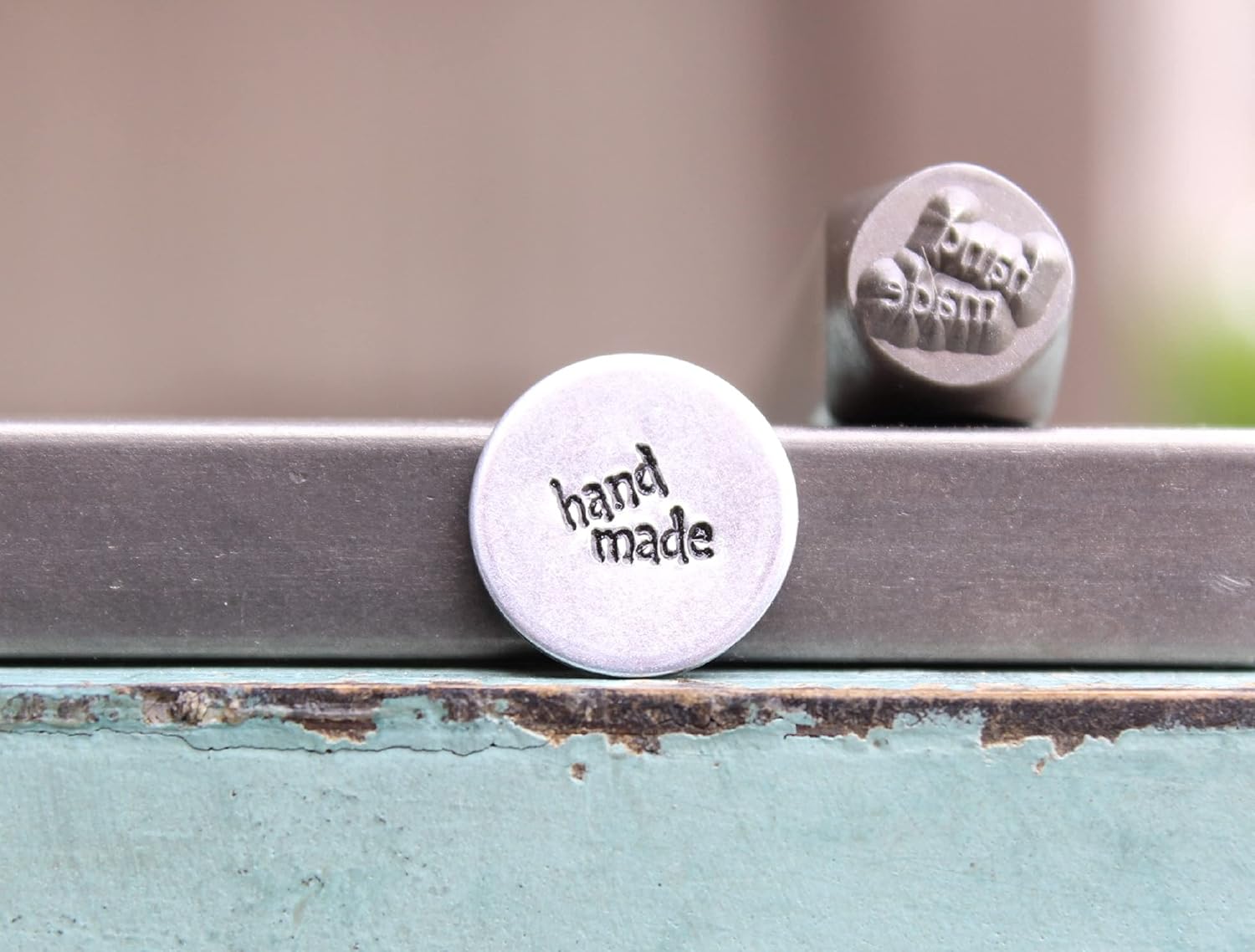 Amazon.com: 6mm Hand Made Word Metal Punch Design Stamp - Supply Guy ...