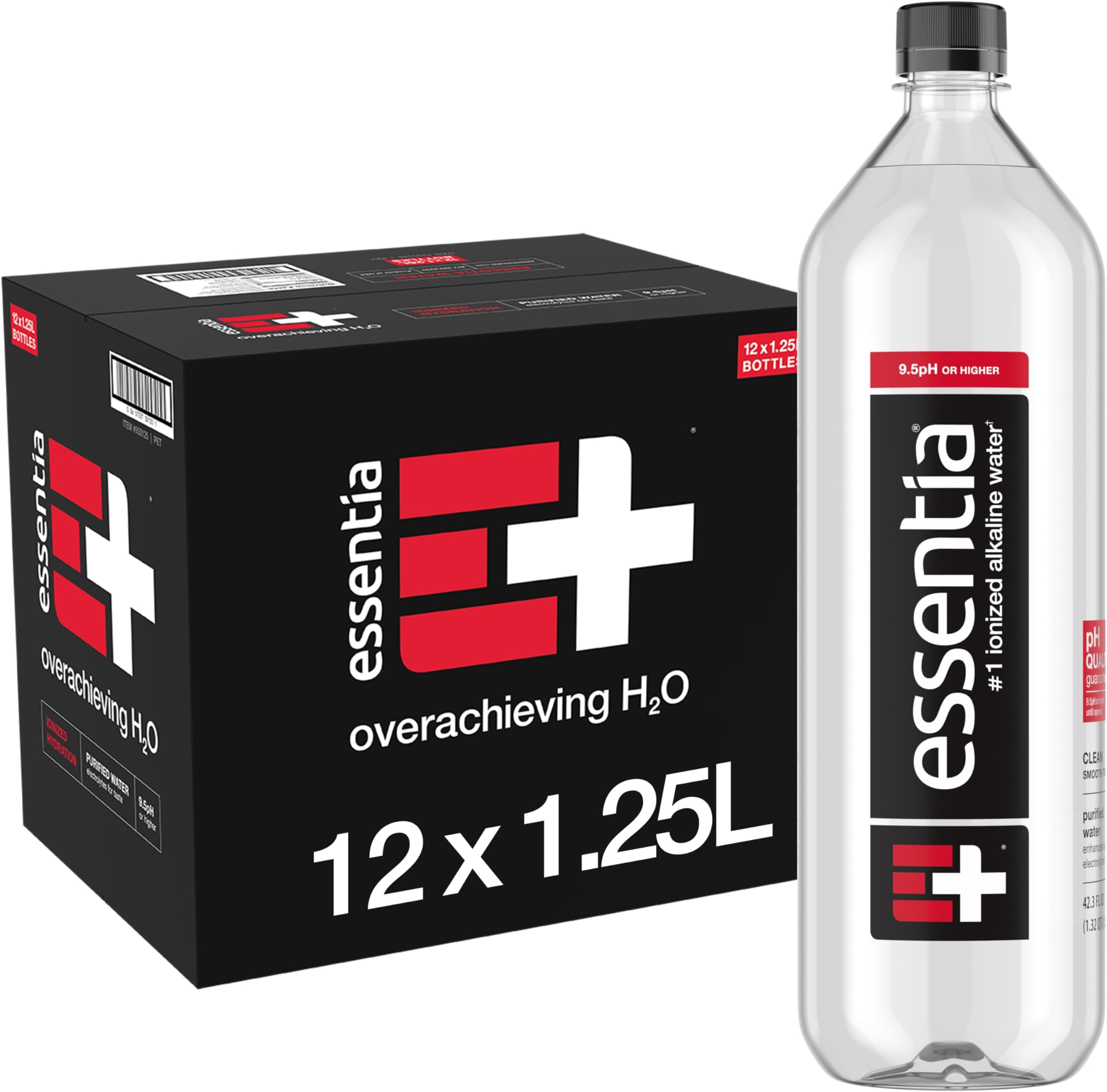Amazon.com: Essentia Water LLC , 99.9% Pure, Infused with Electrolytes ...