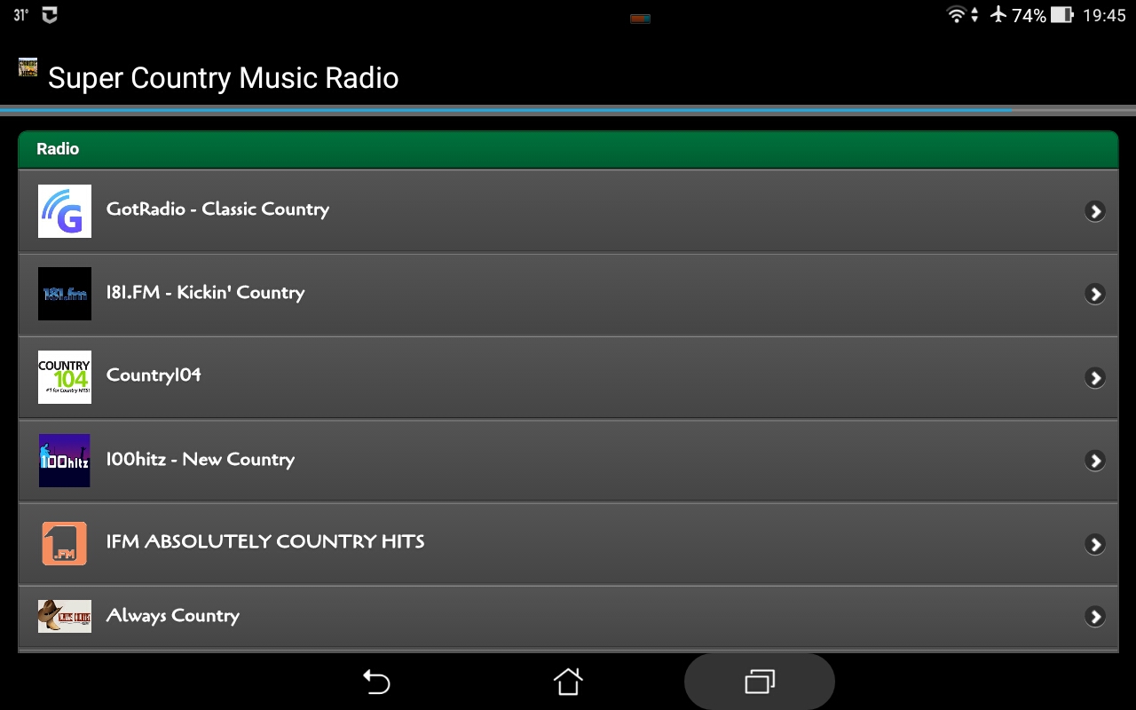 Super Country Music Radio - App on the Amazon Appstore