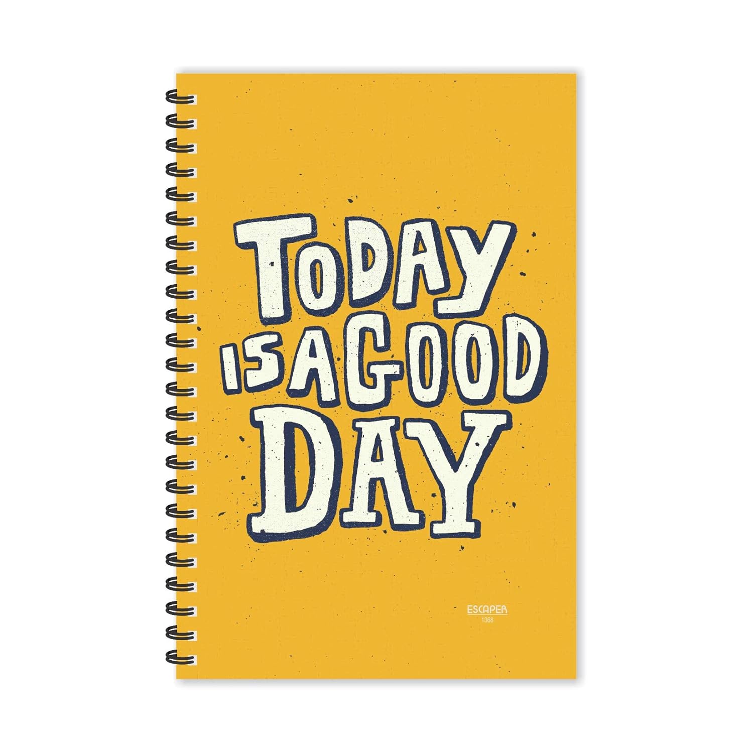 ESCAPER Today is Good Day Diary, Ruled - A5 Size - 8.5 x 5.5 inches ...