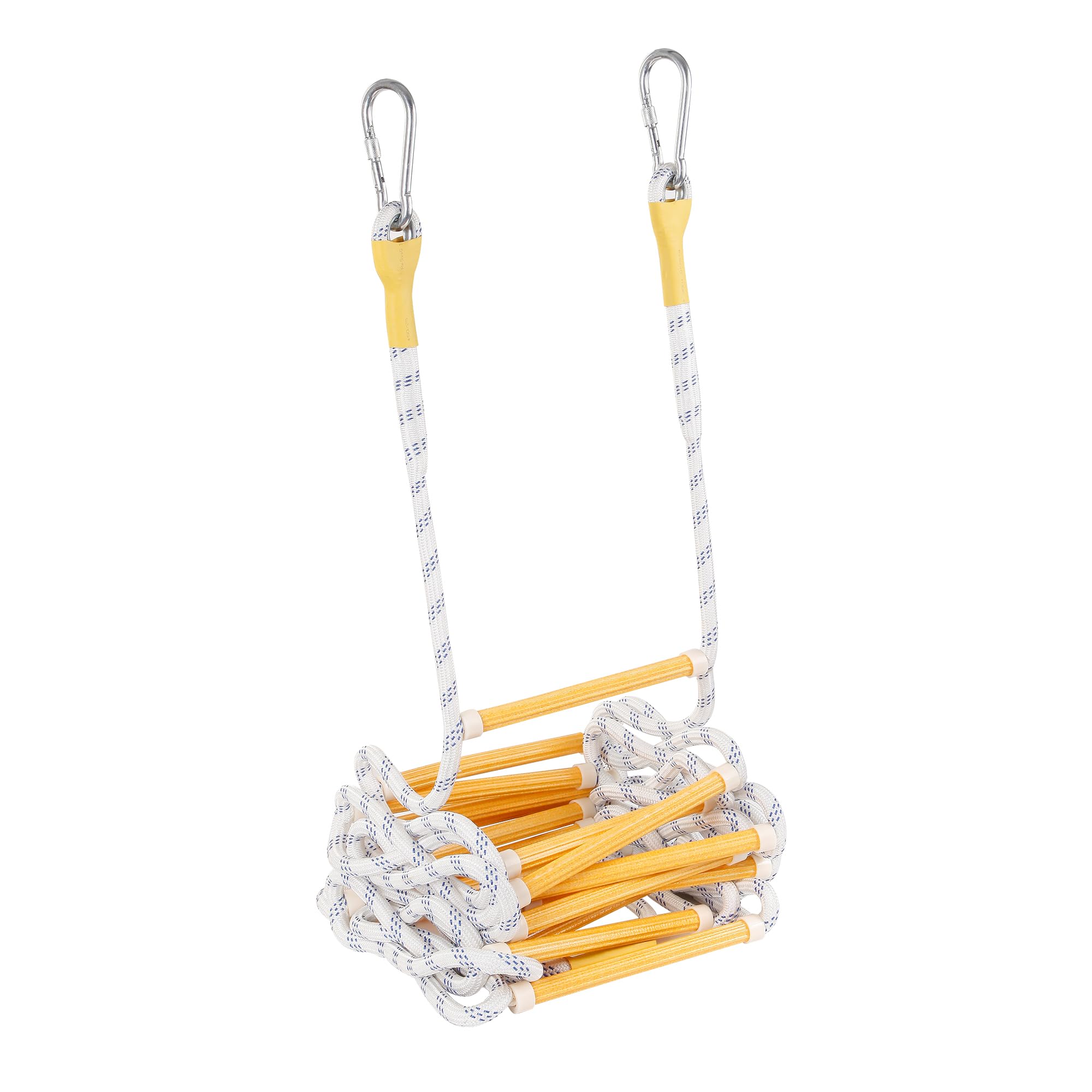 EMEKIAN Emergency Fire Escape Ladder Flame Resistant Safety Extension ...