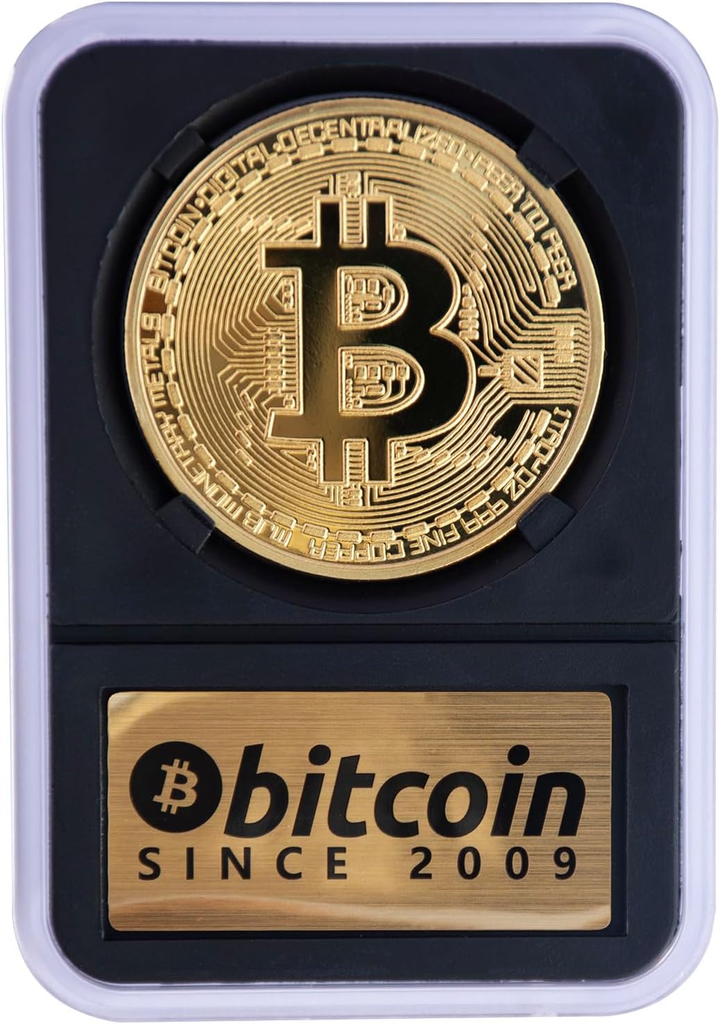Amazon.com: Bitcoin Coin for Bitcoin Miner Physical Bitcoin Collection ...