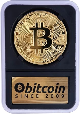Amazon.com: Bitcoin Coin for Bitcoin Miner Physical Bitcoin Collection ...