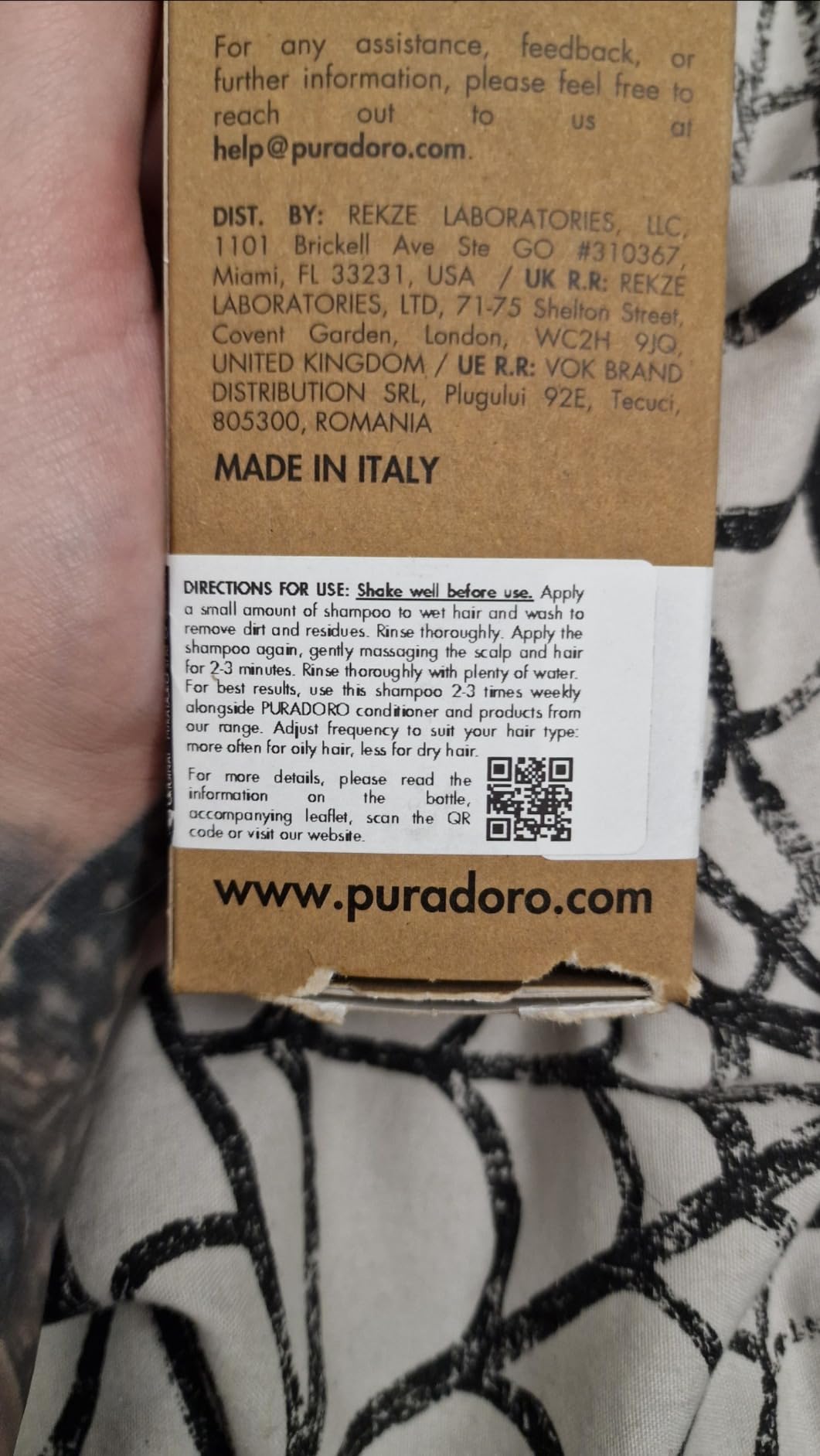 Yellow Control & Healthy Roots Shampoo 200 ML - PURADORO.com