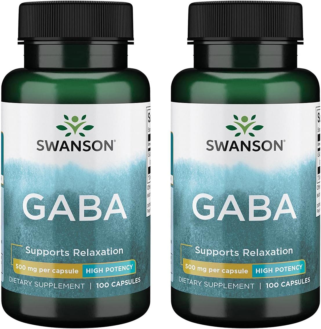 Amazon.com: Swanson GABA - Amino Acid Supplement Promoting Calm & Relaxation to Support Restful ...