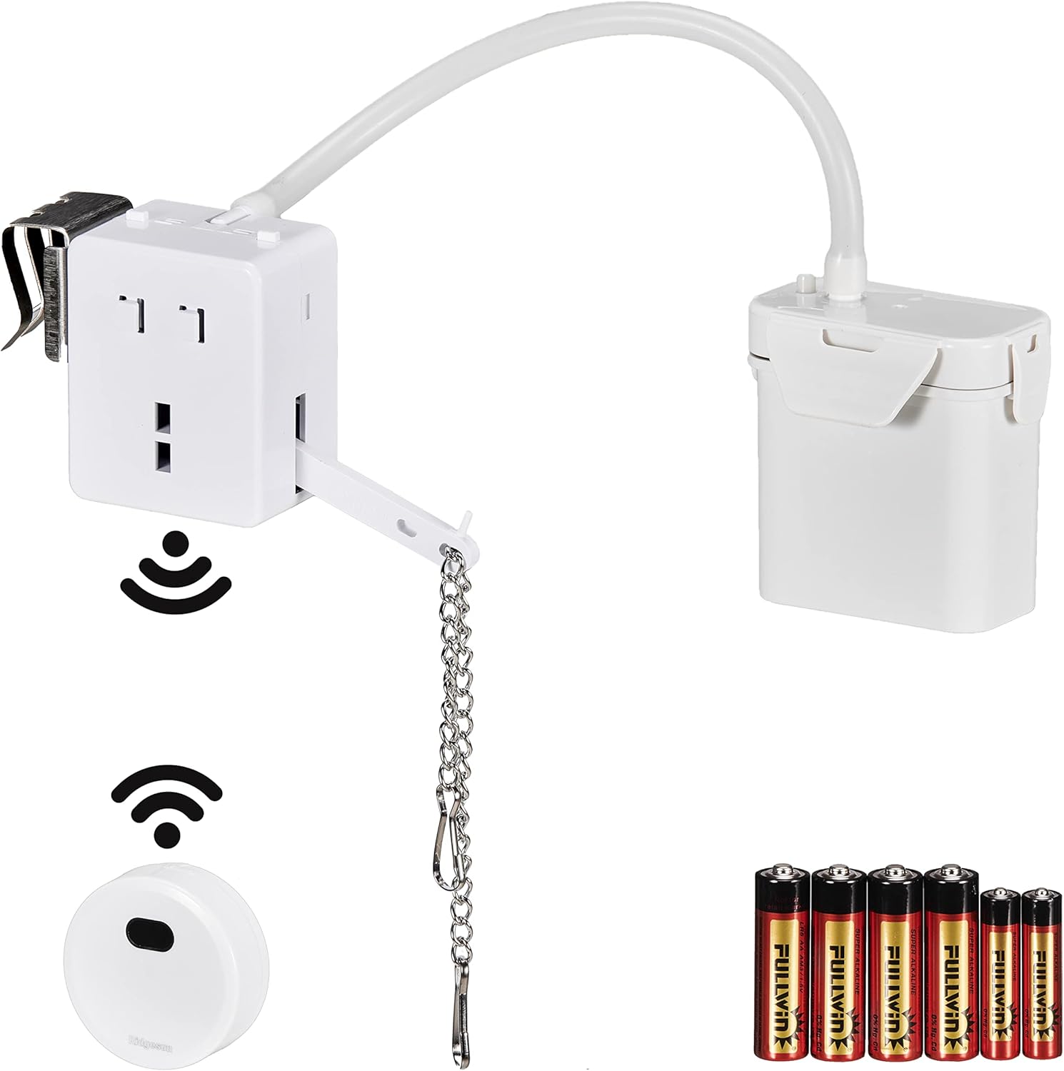 Ridgesun Automatic Touchless Toilet Flush Kit with 20” Sensor Range ...