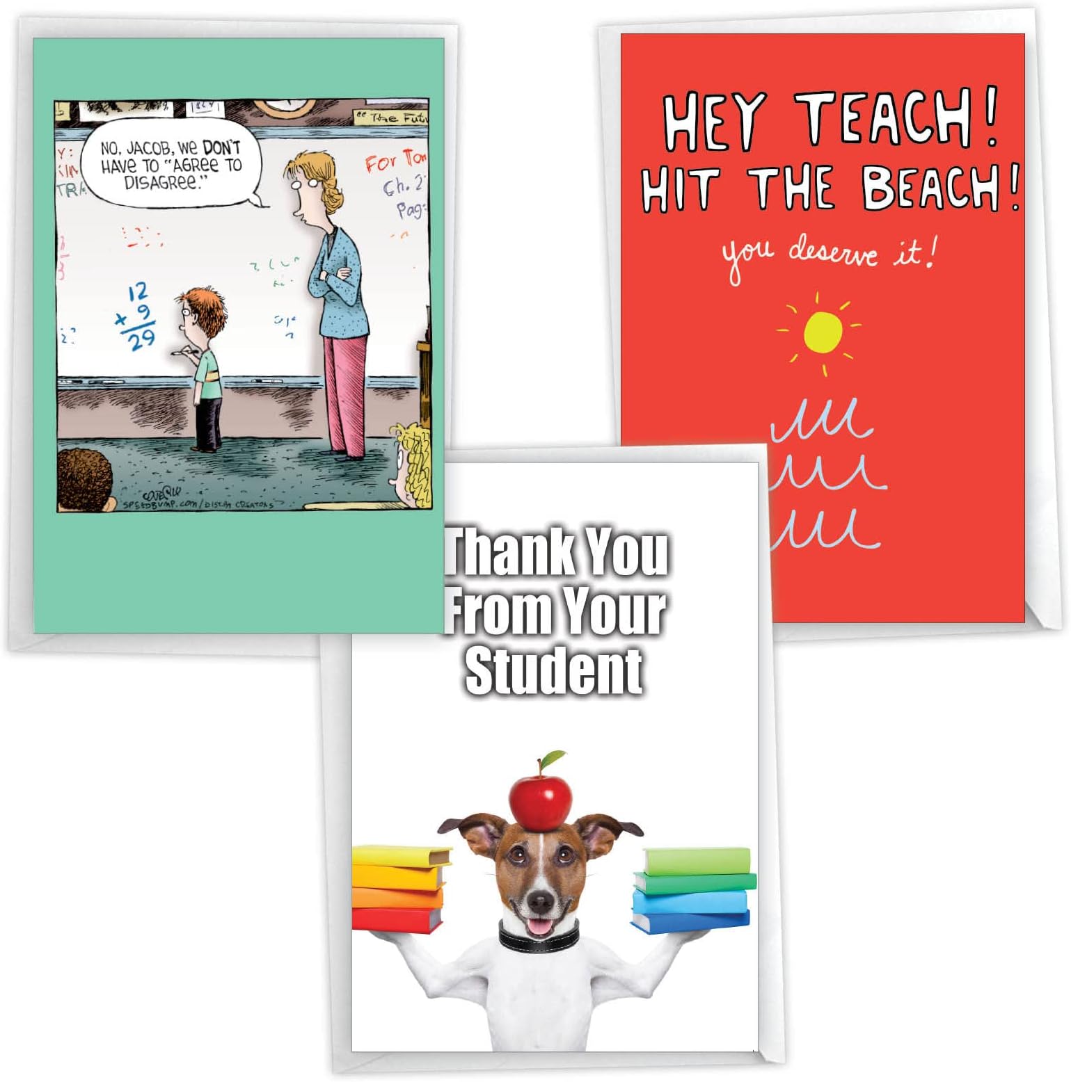 Amazon.com : NobleWorks - Assortment Variety Bulk Pack of 3 School ...