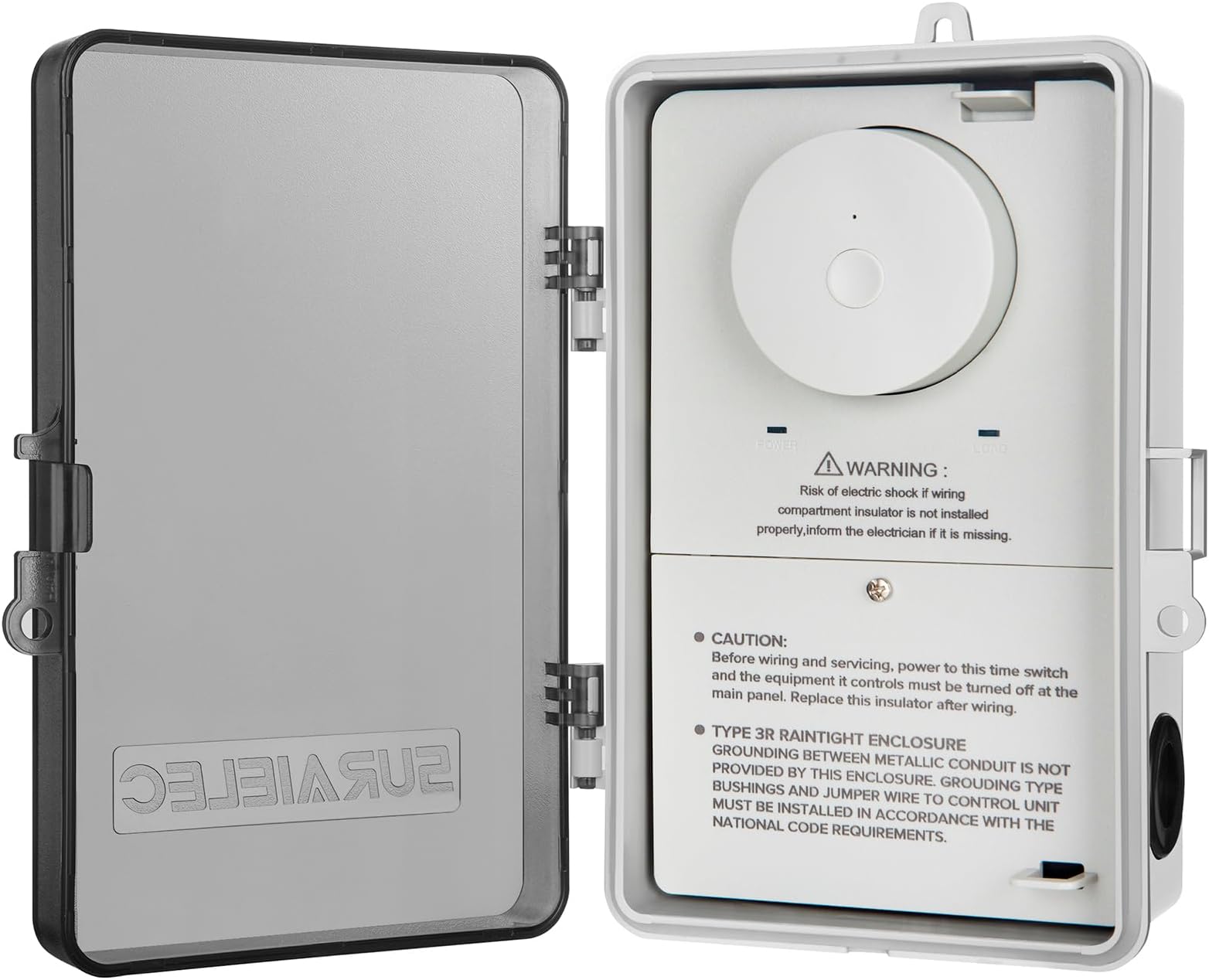 Suraielec WiFi Pool Timer, Outdoor Indoor Smart Switch, 40 AMP, 2HP ...