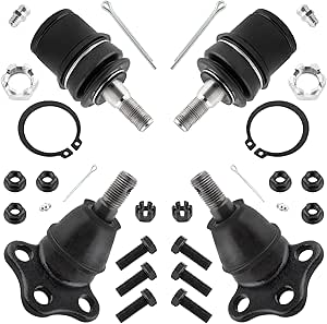 Amazon.com: MYSMOT K7395 K7392 Front Upper & Lower Suspension Ball Joints Left & Right for Dodge ...