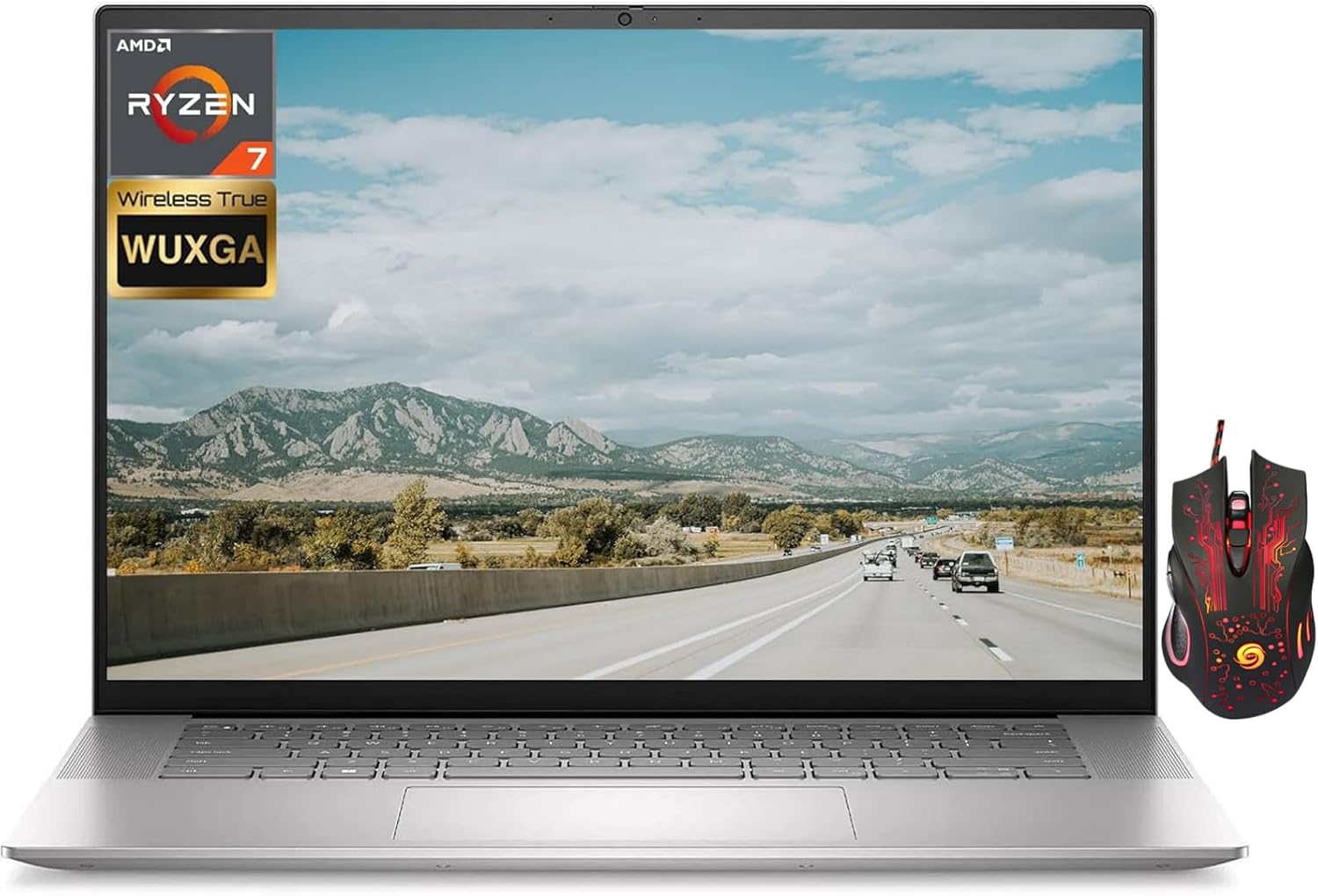 Amazon.com: Dell 2023 Newest Inspiron 16 Laptop, 16" WUXGA Display, AMD ...