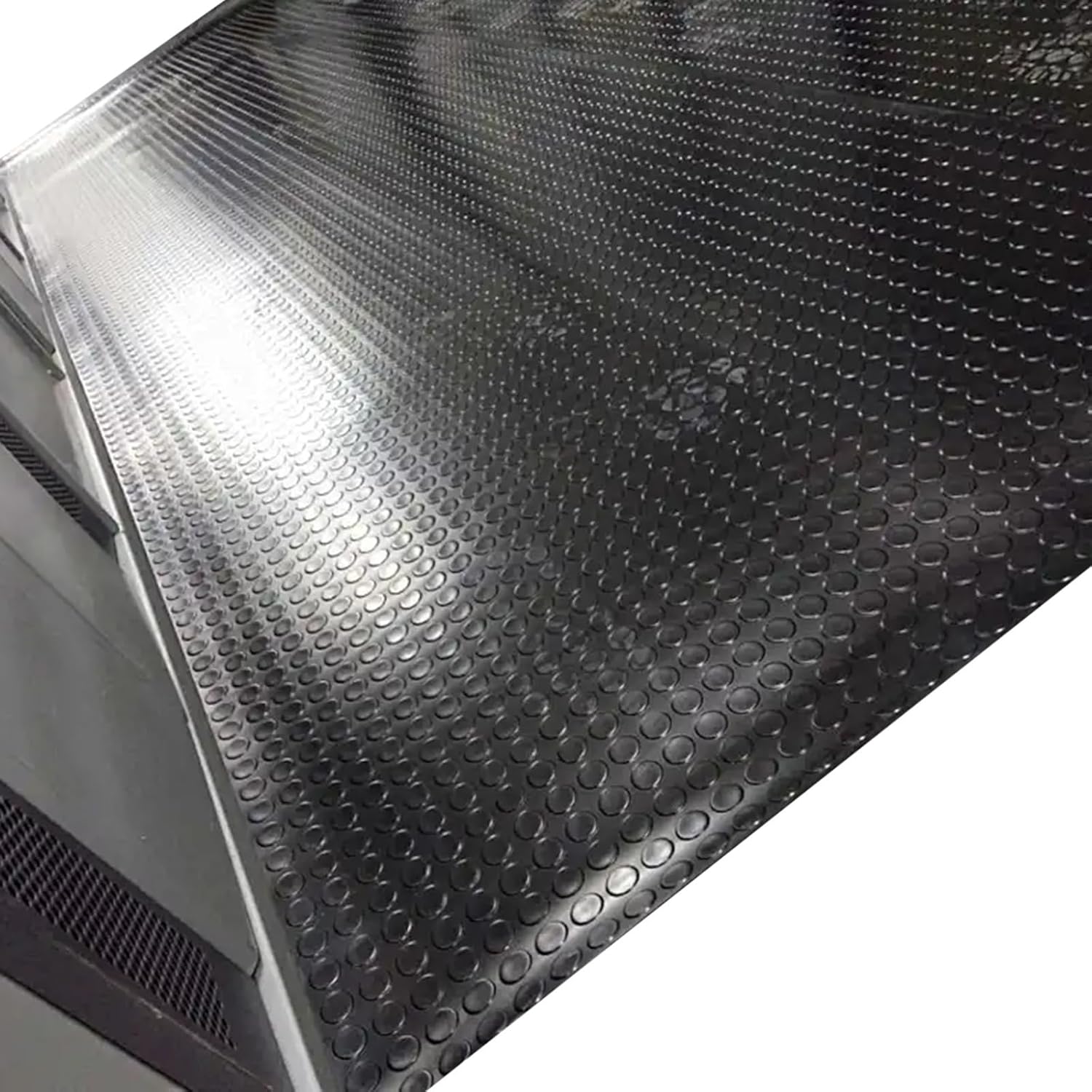 Amazon.com: Rubber Matting Roll, 1/8" Thin Non Slip Anti Fatigue Black ...