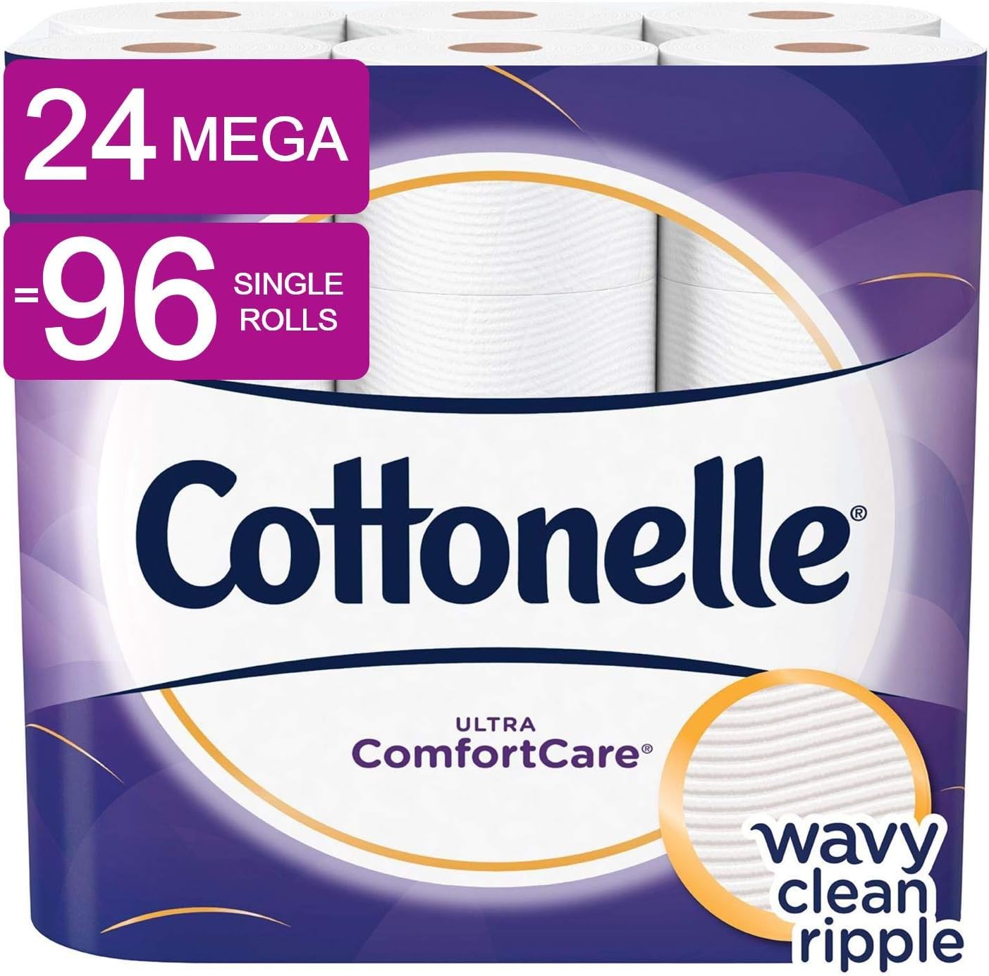 Cottonelle Toilet Paper 24 Mega Rolls