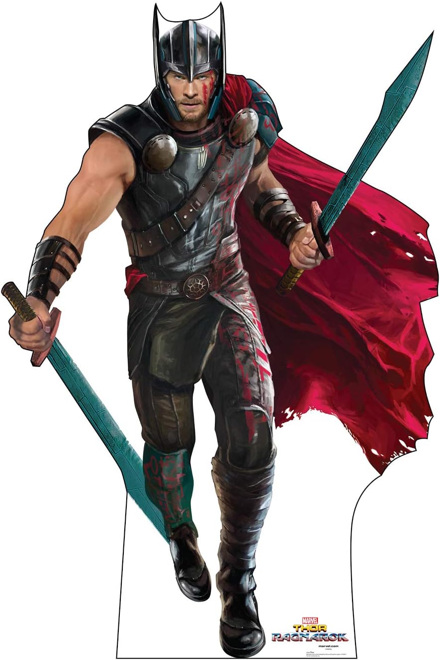 Amazon.com: Advanced Graphics Thor Life Size Cardboard Cutout Standup ...