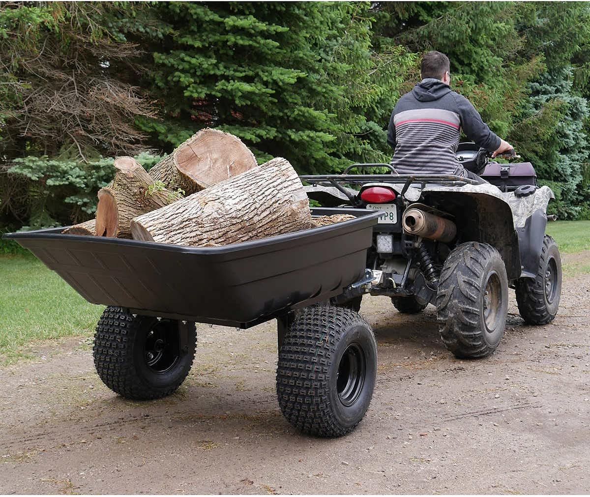 Precision XPT Heavy-Duty ATV and Lawn Trailer : Amazon.ca: Automotive