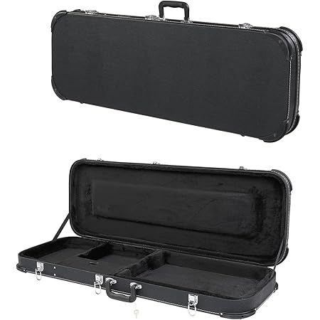 Amazon.com: Ktaxon Electric Guitar Hard Case, Rectangle Wooden Hard ...