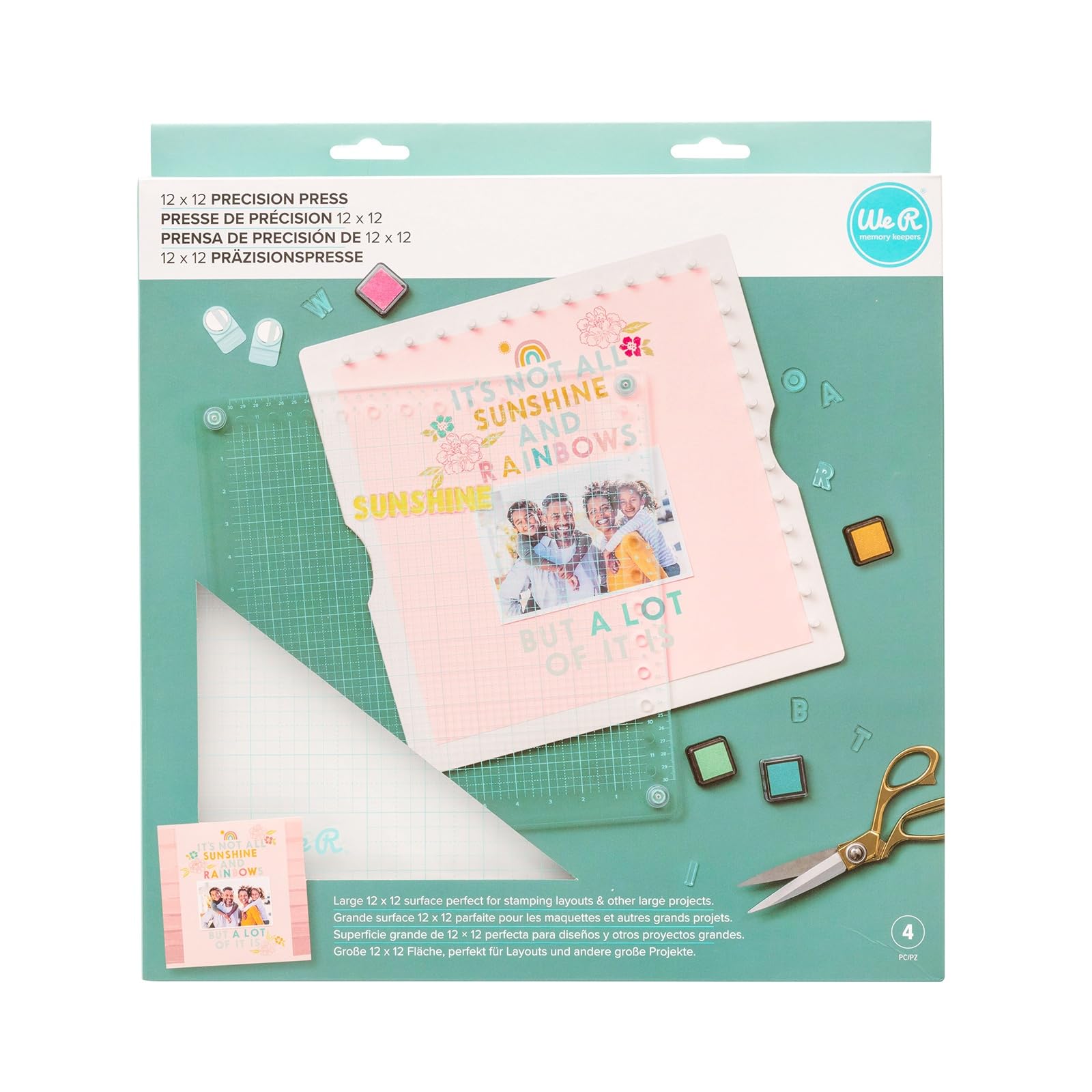 Amazon.com : We R Memory Keepers Precision Press : Decorative Paper ...