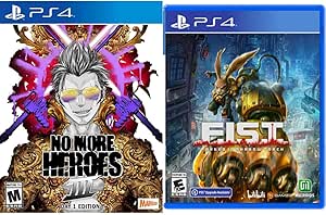 Amazon.com: No More Heroes 3 – Day 1 Edition - PlayStation 4 & F.I.S.T.: Forged in Shadow Torch ...
