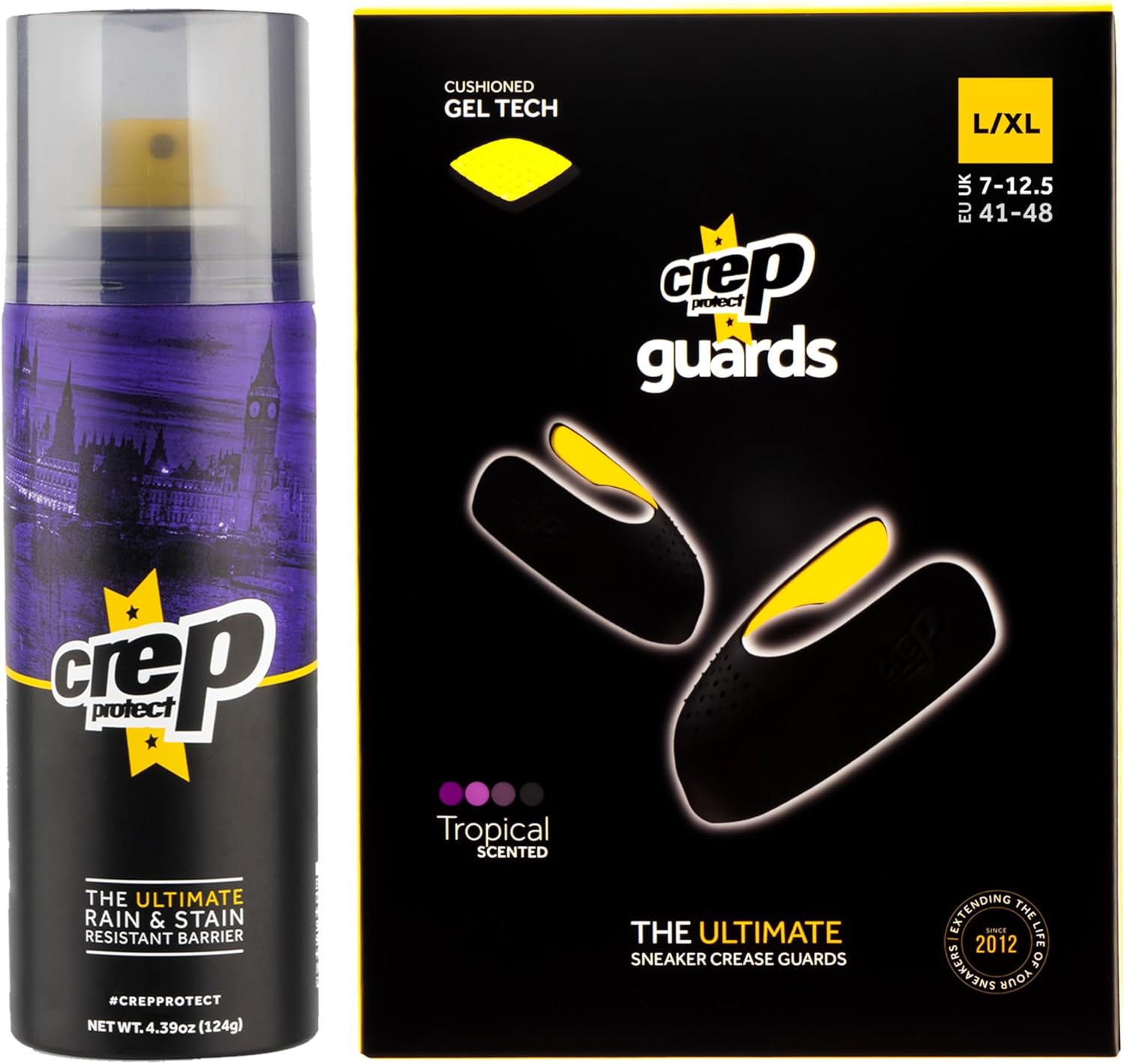 Amazon.com: Crep Protect Shoe Protector Spray & Sneaker Crease Guards ...