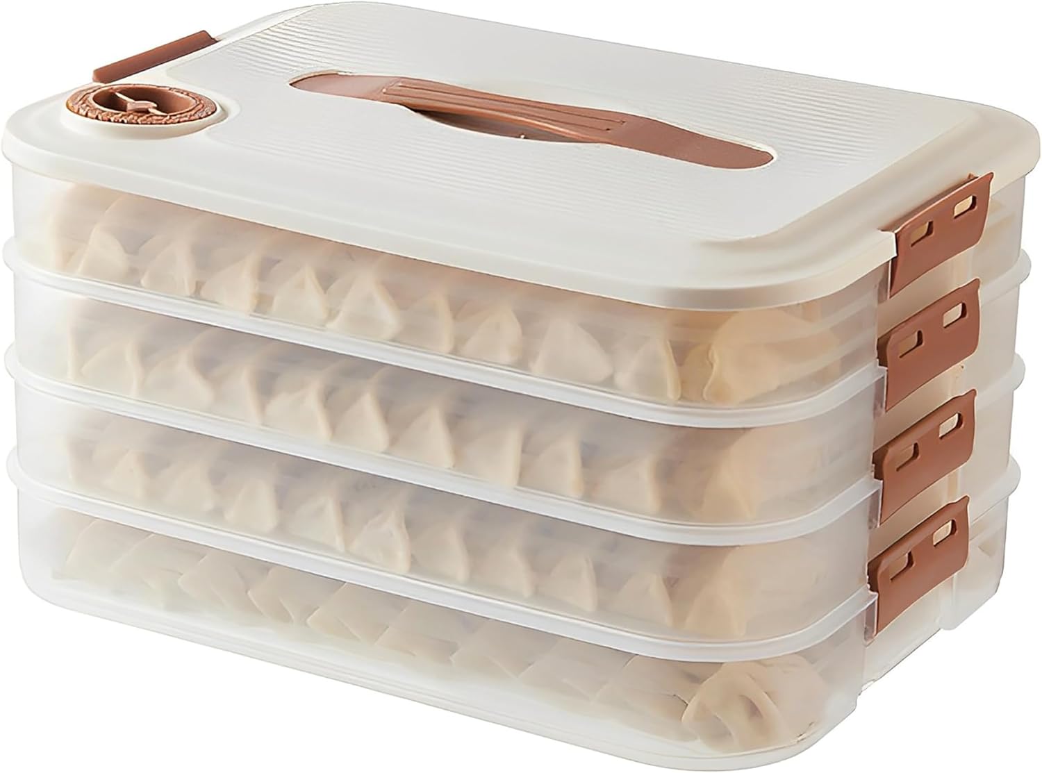 Amazon.com: 4-Layer Food Storage Containers with Sealing Lids and ...