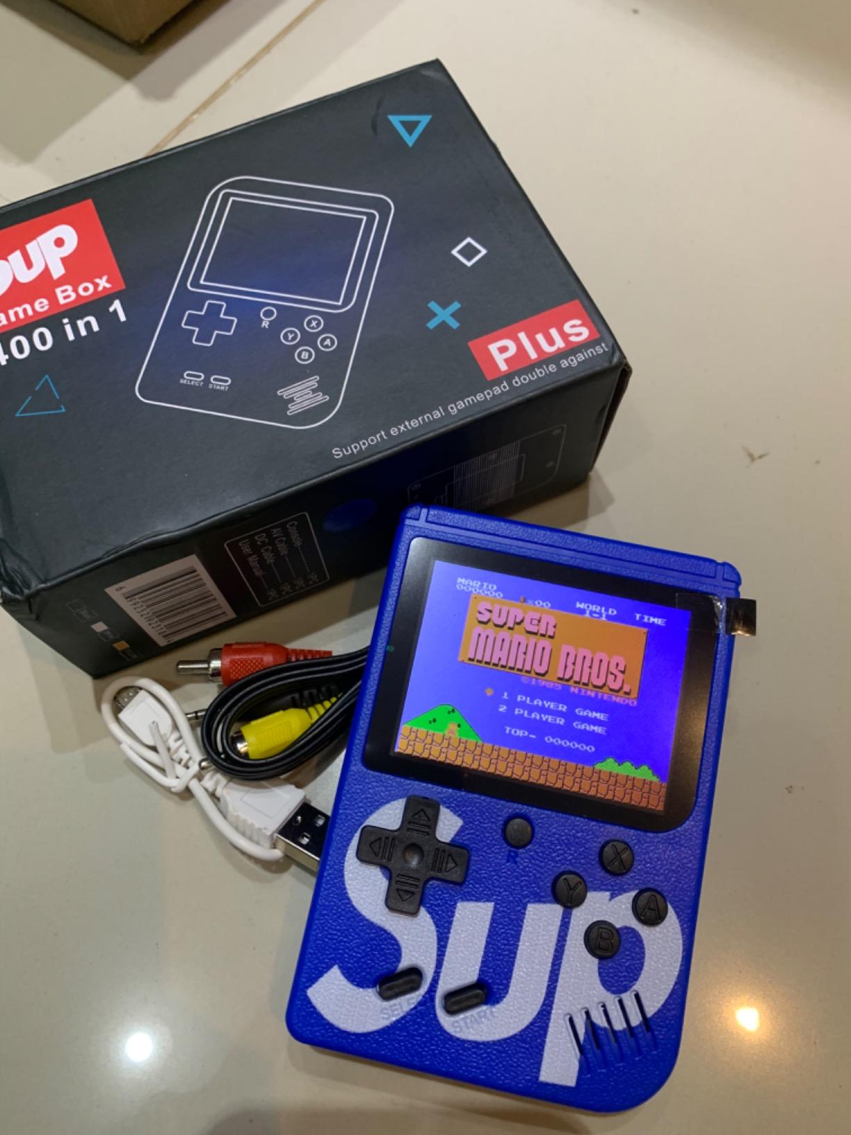 super mini game 400 em 1 completo só ligar e jogar ideal para crianças ...