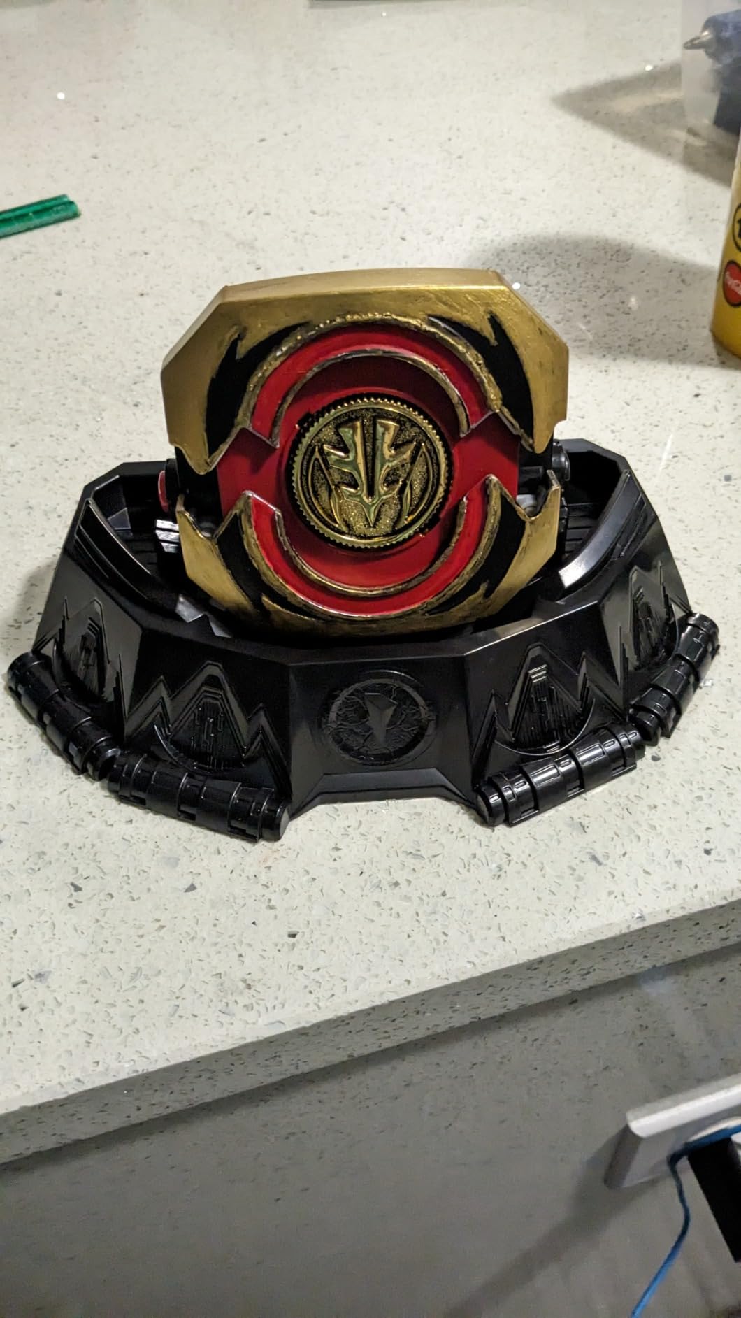 Amazon.com: Power Rangers Lightning Collection Mighty Morphin Yellow ...