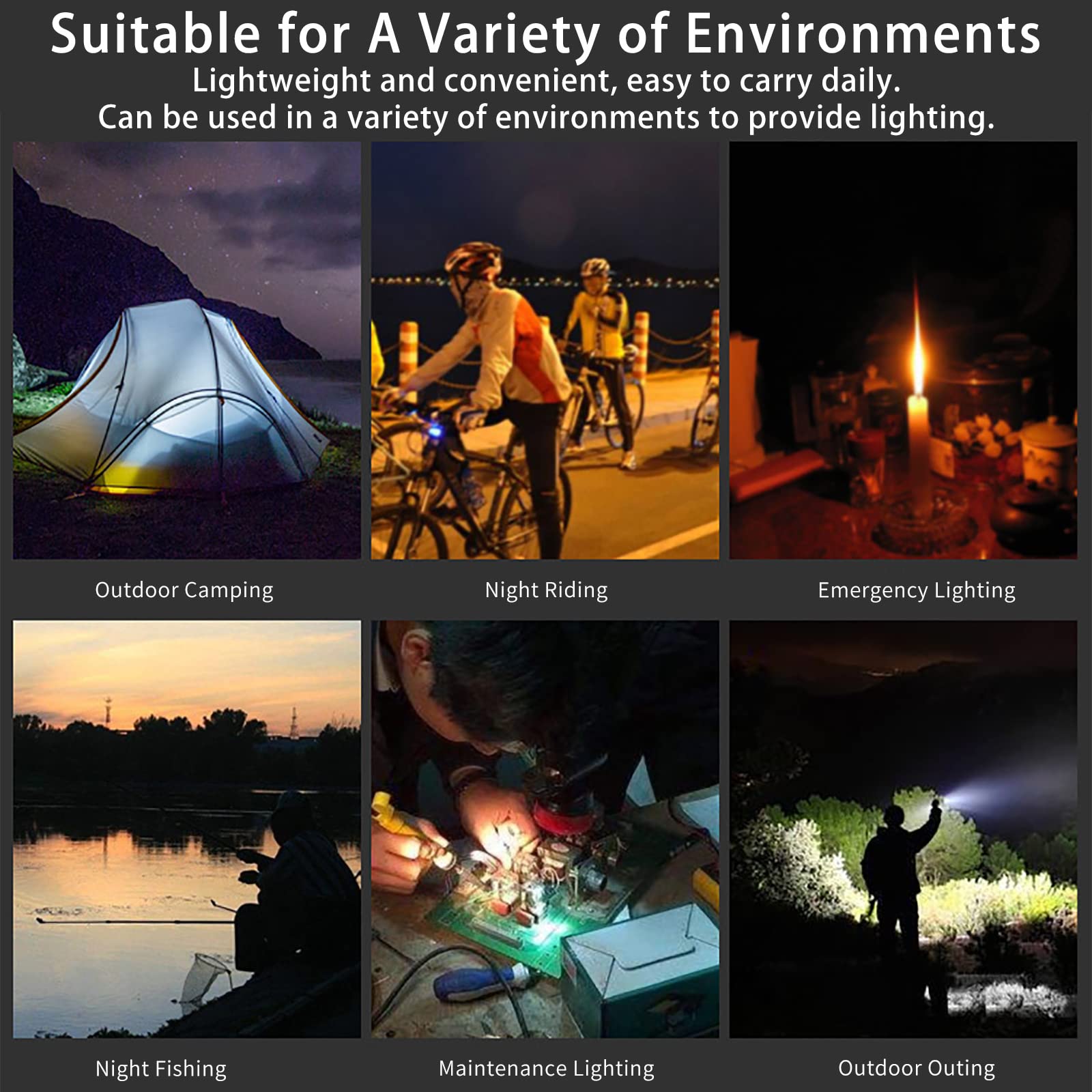 Fancemot 40 Pcs Hand Crank Flashlight, 3 LED Portable Flashlight ...