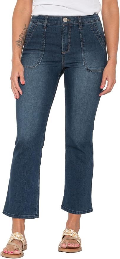 Democracy AbTechnology Itty Bitty Flare Jeans - High Rise, Tech Flare ...