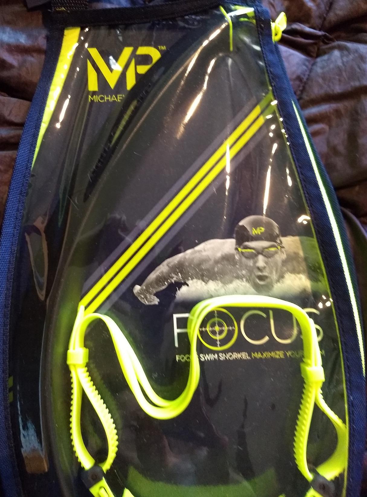 Amazon.com : MP Michael Phelps Focus Swim Snorkel, Neon, Small : Sports ...