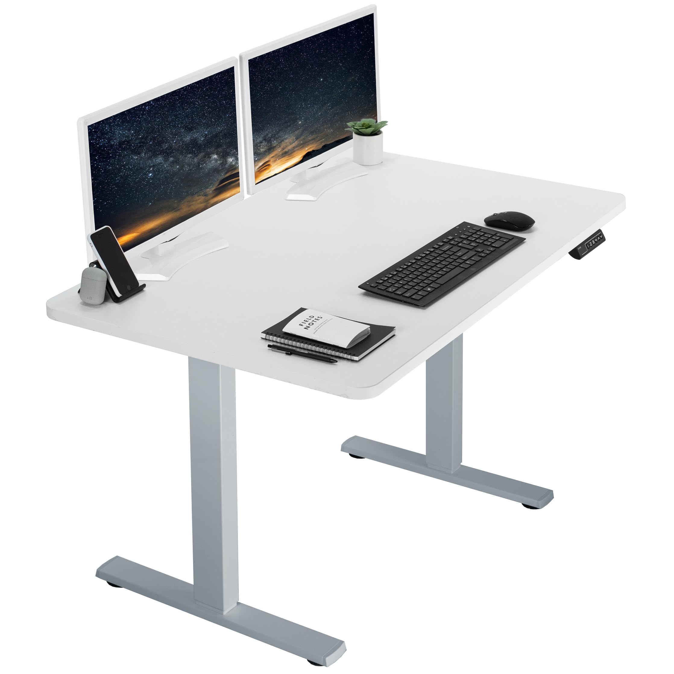 Amazon.com: VIVO Electric 48 x 30 inch Standing Desk Workstation ...