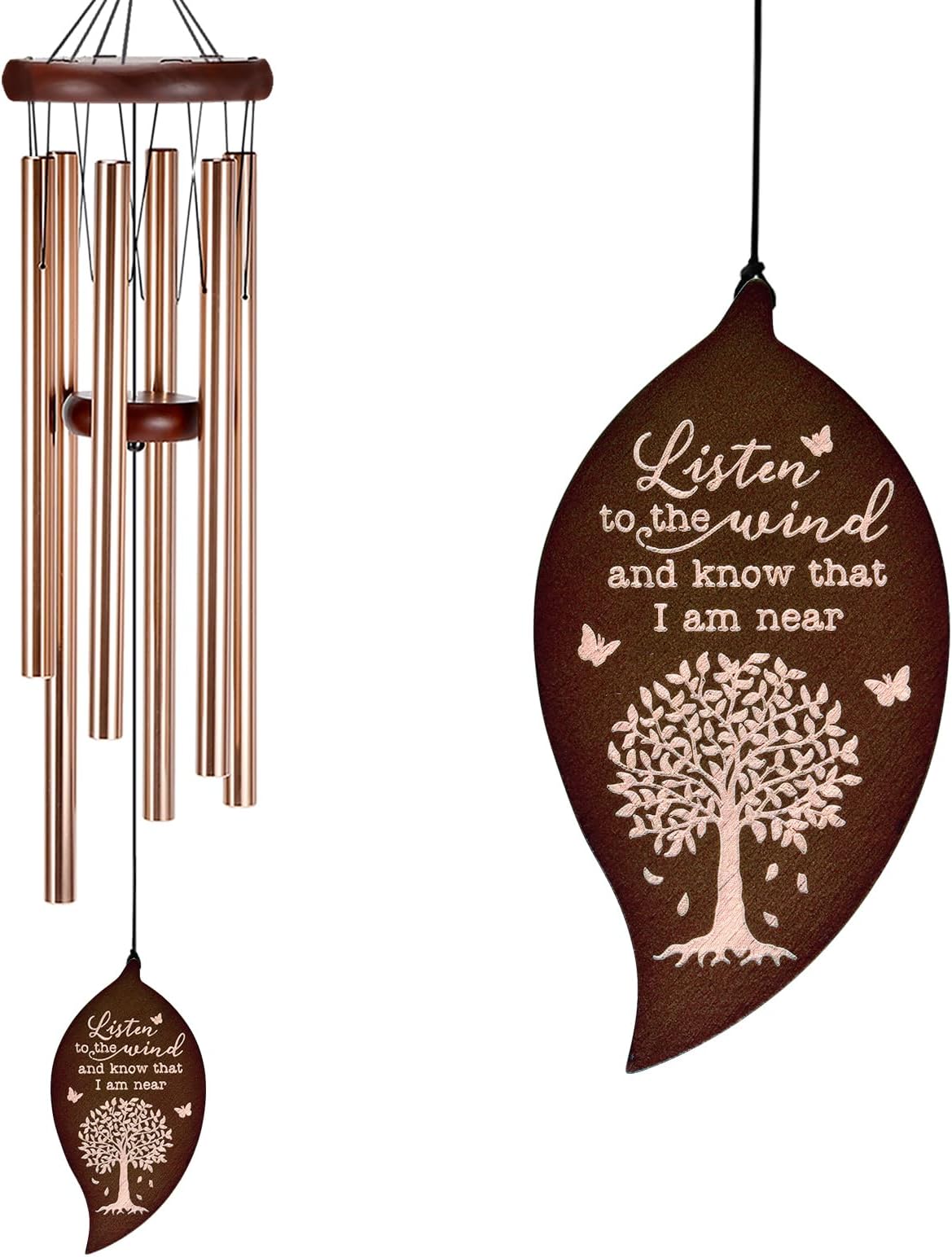 Amazon.com : Aariz Memorial Wind Chimes, Large 32" Wind Chimes Outside ...