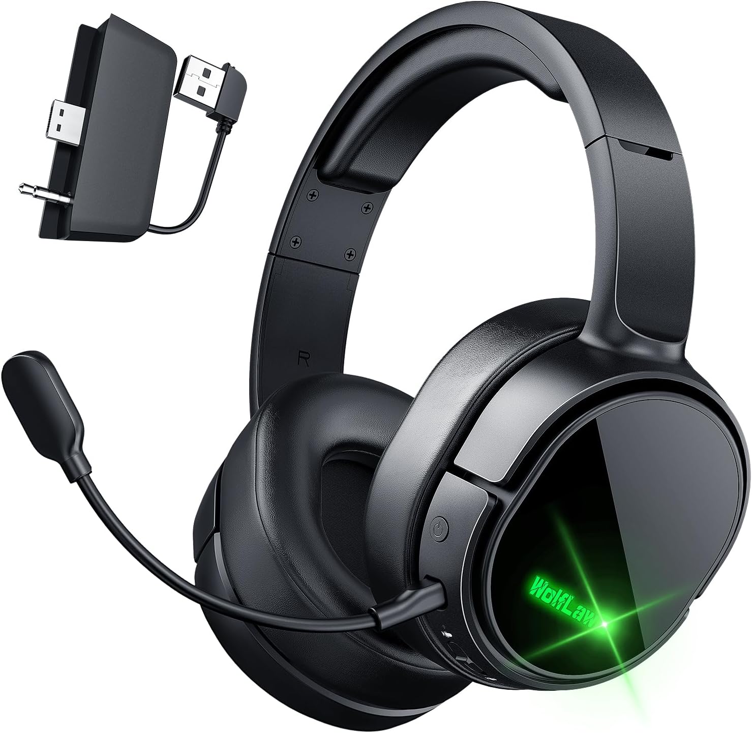 Amazon.com: WolfLawS X1 Wireless Gaming Headset for Xbox Series X|S ...