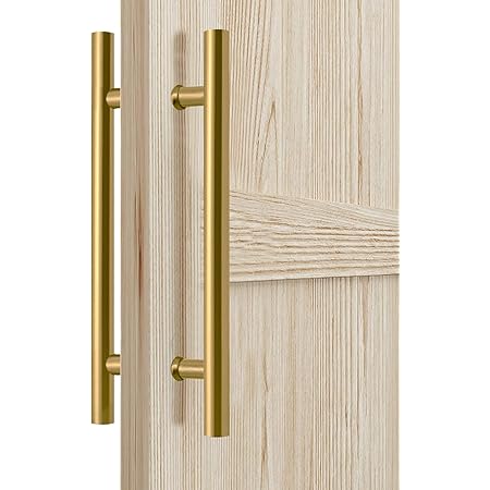 Amazon.com: LVYIHAN 12 inch Round Stainless Steel Door Pull Push Handle ...