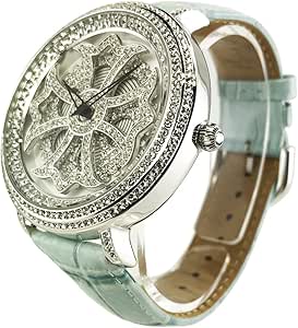 Amazon.co.jp: Cross [Silver] Bezel Dial [White] x Strap [Light Blue]: 1101-0113 AnneCoquine ...