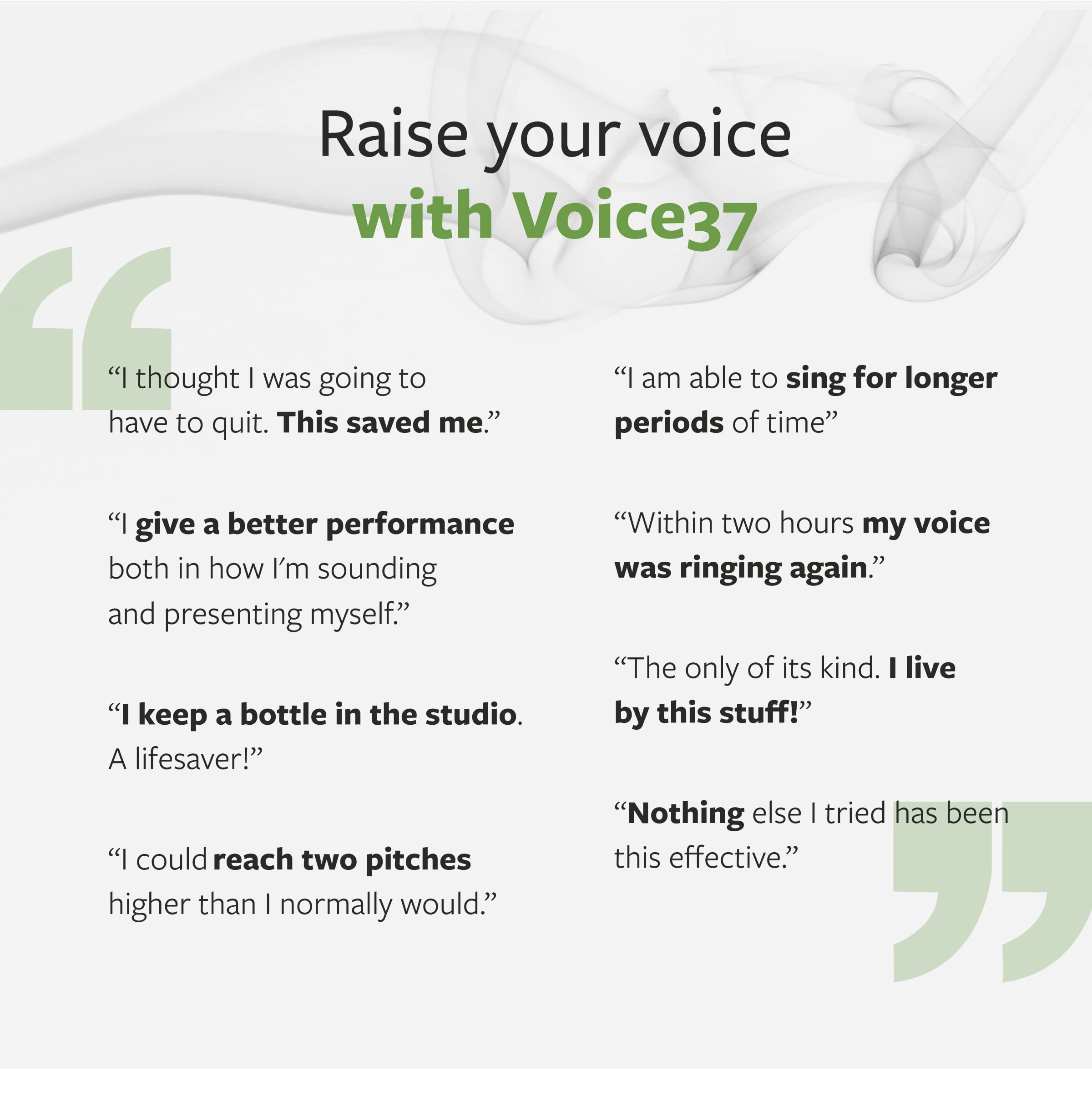 Snapklik.com : VOICE37- Vocal Booster - Singers Voice Remedy - Throat ...