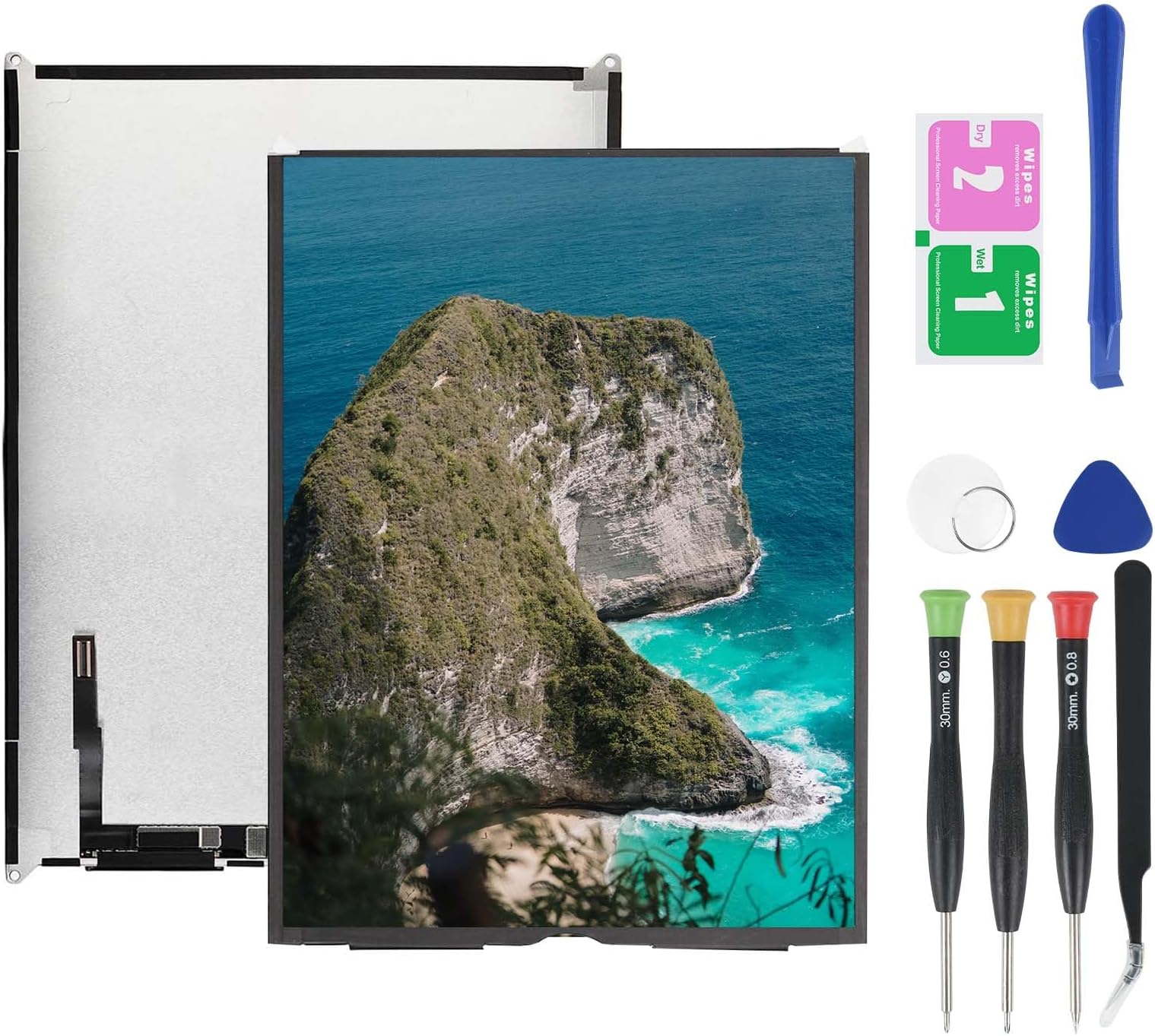 Amazon.com: for iPad 9 (9th Gen 2021) A2602 A2603 A2604 A2605 Screen Replacement Glass Touch ...